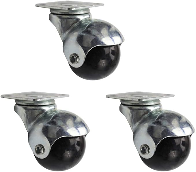 Office Chair Wheel Spherical Universal caster 1.5 inch Thread caster ...