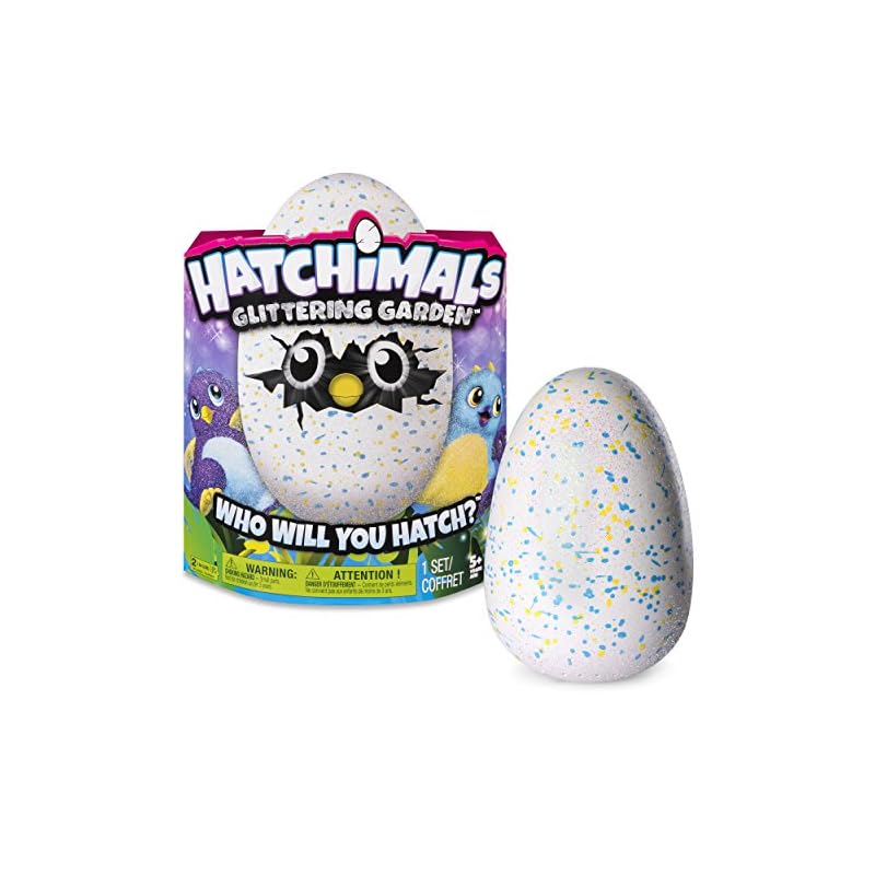 Hatchimals Glittering Garden, Hatching Egg, Interactive Creature ...
