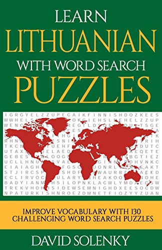 Learn Lithuanian with Word Search Puzzles: Learn Lithuanian Language ...