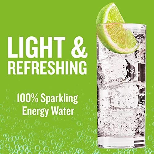 Hiball Energy Lemon Lime Sparkling Energy Water, Zero Sugar and Zero Calorie Energy Drink, 12 ...