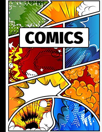 Blank Comic Book: Create Your Own Comics | Blank Comic Templates | 105 ...