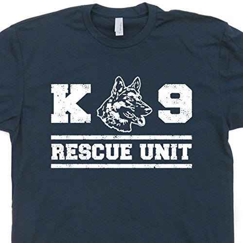 Amazon.com: K9 T Shirt Police K9 Rescue Unit T Shirt German Shepherd T ...