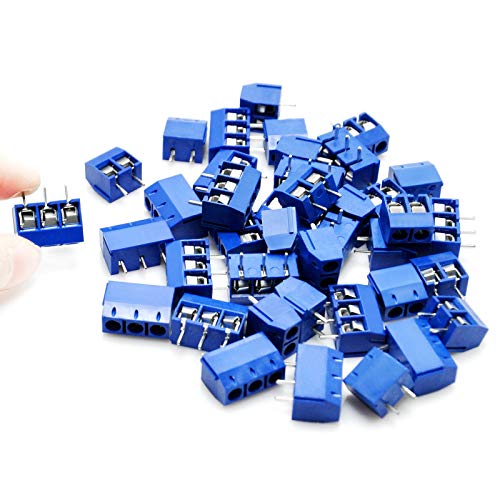 Gikfun 2 Pin and 3 Pin Screw Terminal Block Connector 5mm Pitch for ...