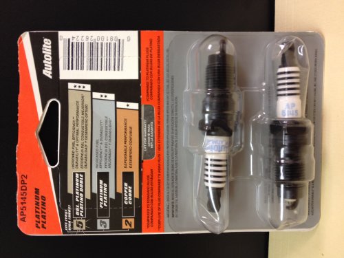 Autolite Ap5145dp2 Platinum 2 Spark Plugs in Blister Pack AP5145 ...