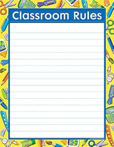 Amazon.com : Teacher Created Resources Tools for School Classroom Rules ...