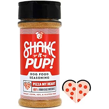 Shake it Pup! Dog Food Seasoning Topper - Natural, Human Grade Mixer ...