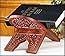 Amazon.com: Carved Wood IHS Bible or Book Display Stand with Ledge, Oak ...