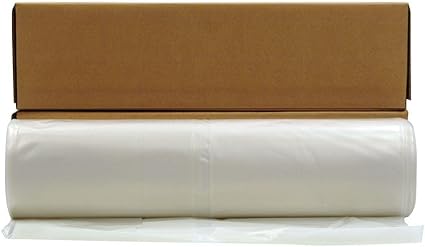 24 ft. x 100 ft. Clear 4 mil Plastic Sheeting - - Amazon.com