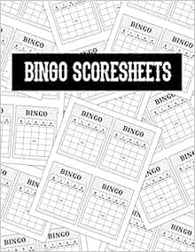 Bingo Score Sheets: Bingo Score Cards for Bingo Players | Score Keeper ...