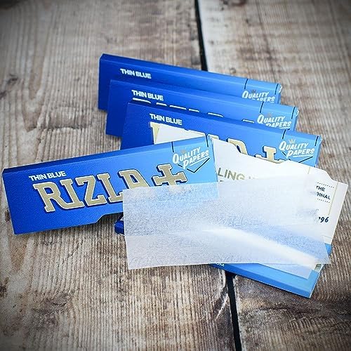 Rizla Blue Standard Size Cigarette Rolling Paper - 15 Booklets by ...