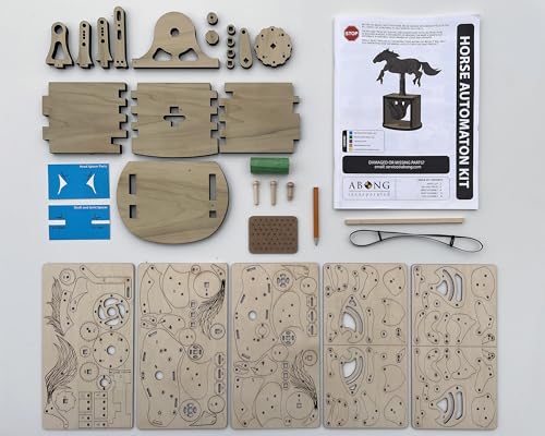 Mua Abong 3D Wood Craft Mechanical Horse Automation Model | 221 Pieces ...
