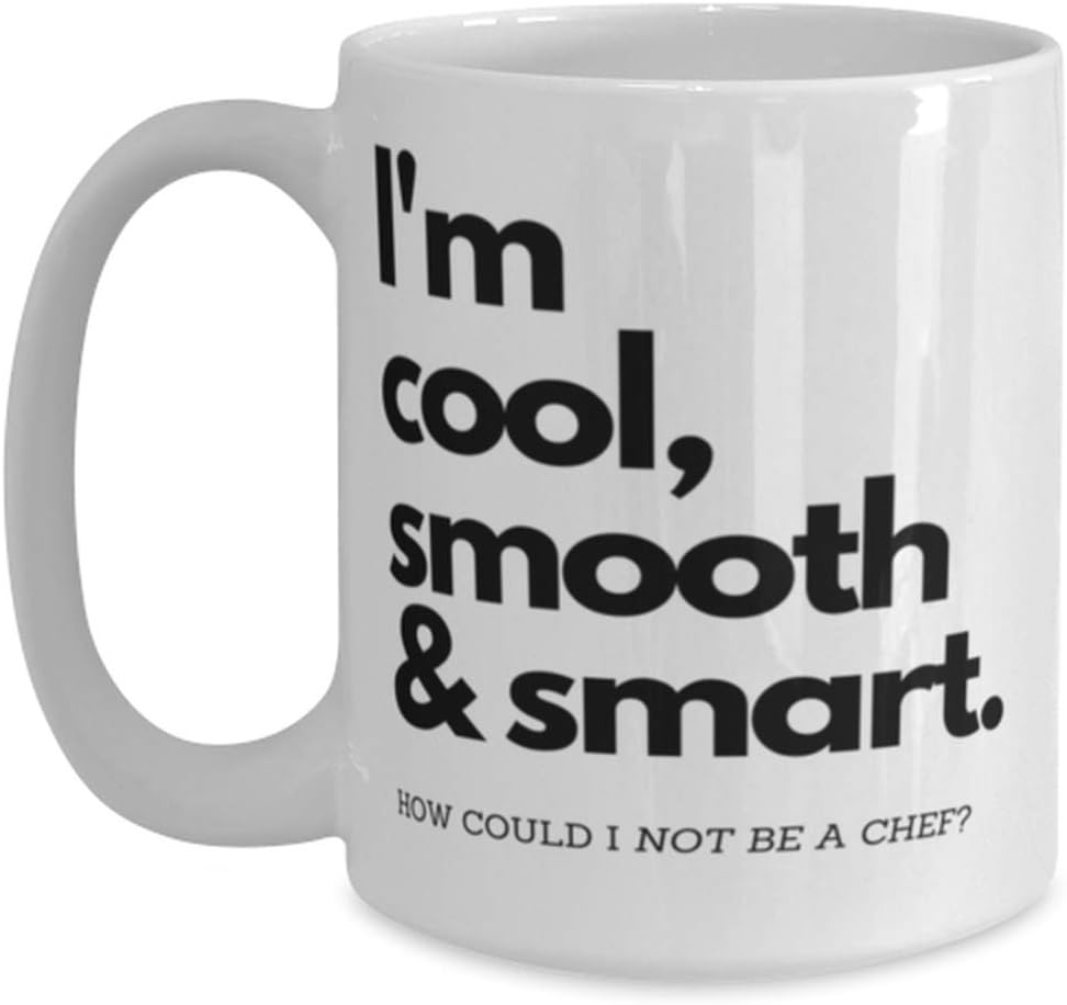 Amazon.com: Chef Mug, for a chef, funny idea for a chef, chef coffee ...
