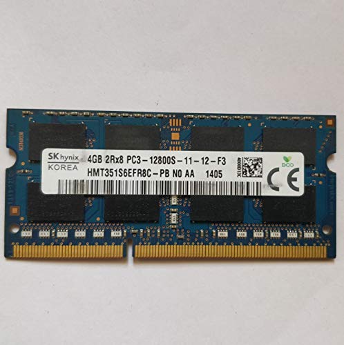 SK Hynix HMT351S6CFR8C-PB 4GB PC3-12800S DDR3 1600MHz Laptop RAM for ...