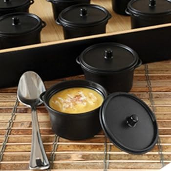 Amazon.com: Zappy Disposable Heavyweight Plastic 2.7oz Mini Crock Pot ...