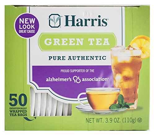 Harris Green Tea Bags, 50 Tea Bags, 3.9-Ounce Boxes (Pack of 12 boxes ...