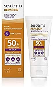 SESDERMA Repaskin Tacto Seda Bloqueador Solar SPF50 | Hidratante, Anti ...