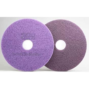 Amazon.com: 3M 23894 Diamond Floor Pads, 20" Diameter, Purple, 5/Carton ...