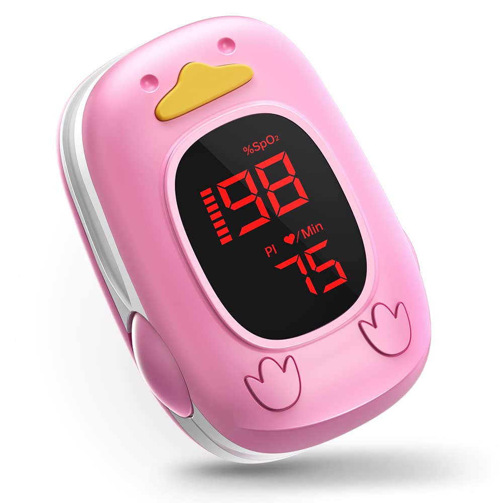 Baby Pulse Oximeter for Kids-Pulse Oximeter Fingertip Baby Oxygen ...