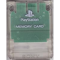 Amazon.com: Playstation 1 Memory Card - Crystal Clear : Video Games