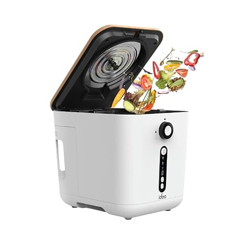Upgraded Electric Composter for Kitchen, iDOO 3L Smart Countertop ...