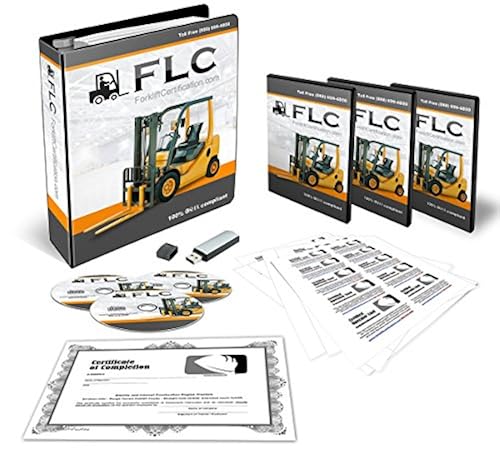 OSHA Compliant Forklift Operator Complete Training Kit + Train The ...