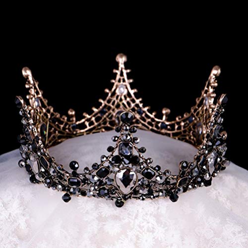 Lurrose 1PC Large Crown Full Around Baroque Crown Pricess Crown for ...