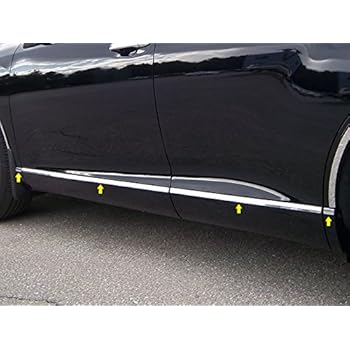 Amazon.com: QAA fits 2009-2019 Ford Flex (8 Piece Stainless Rocker ...