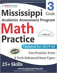 Mississippi Academic Assessment Program Test Prep: 3rd Grade Math ...