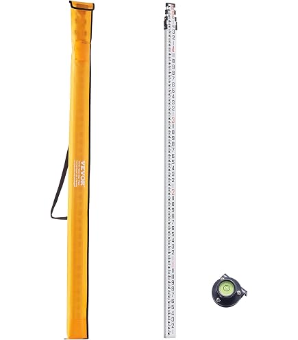 Survey Pole Spectra Precision GR152 Telescopic 5 Section, Rugged ...
