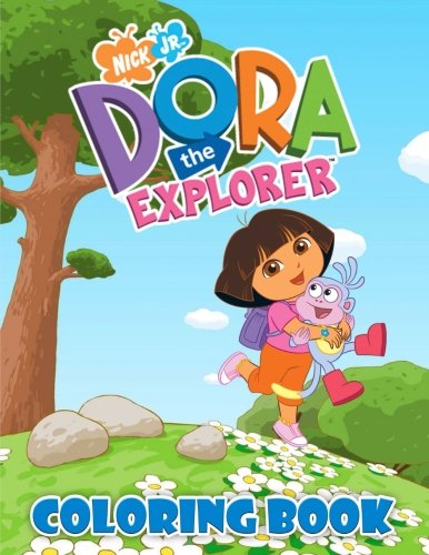 Buy Dora The Explorer Coloring Book: Nickelodeon Junior Coloring Pages ...