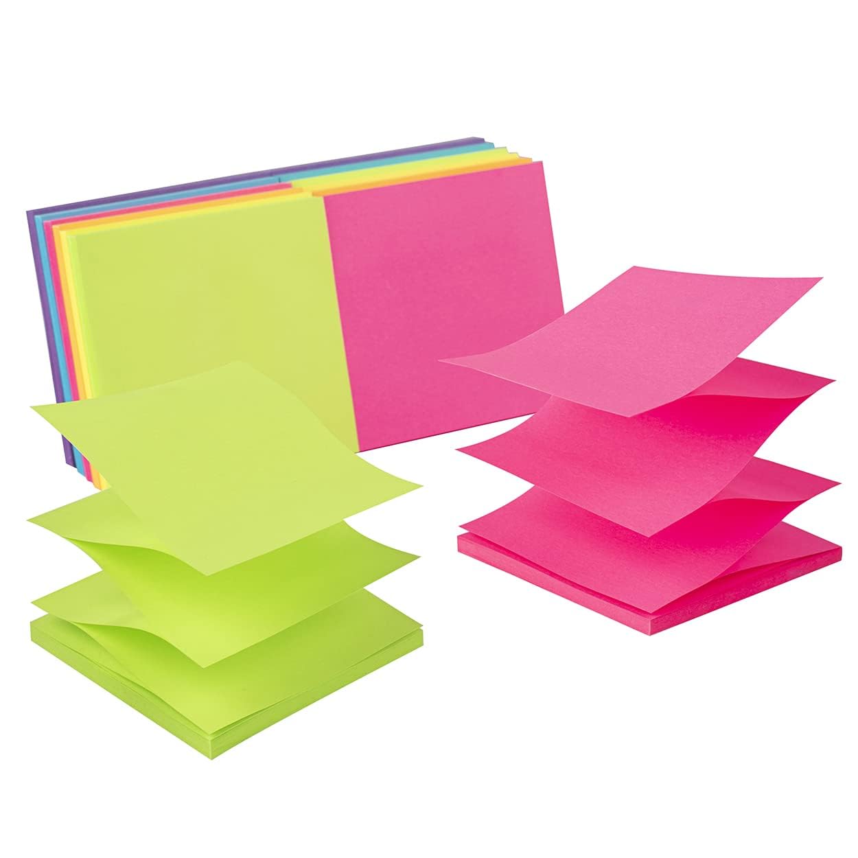 Mua (12 Pack) Pop-up Sticky Notes 3x3 in,Bright Colors Super Sticking ...