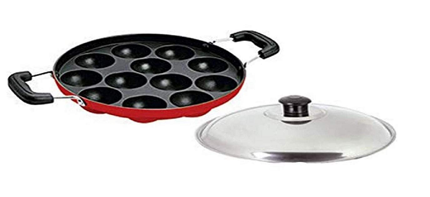 Buy SEREE Non-Stick 12 Cavity Appam Maker,appam kadai appam kadai ...