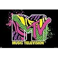 Amazon.com: MTV Poster - MTV - MTV Logo Landscape - 24 x 36 Poster ...
