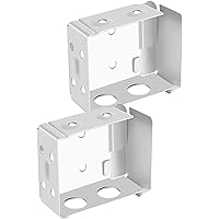 Amazon.com: 2Pcs Blind Brackets, Box Mounting Brackets for Mini Blinds ...