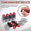 Soft Bullet Toy Gun Bullets,Soft Bullets with Shells,Safely EVA Sponge ...