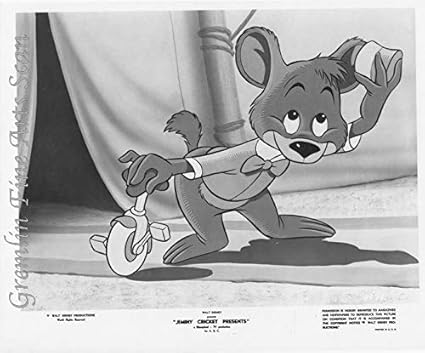 Bongo Bear Appears in Jiminy Cricket Presents Lobby Card Publicity ...