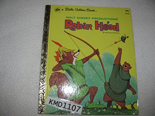 Robin Hood (A Little Golden Book, Walt Disney Productions): n/a: Amazon ...