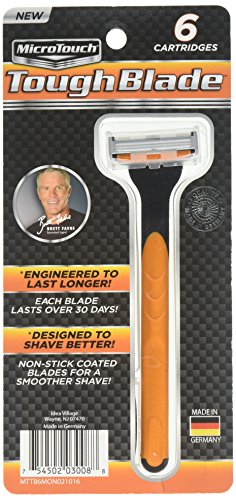 Microtouch Tough Blade Triple Blade Razor Cartridges Microtouch Tough ...