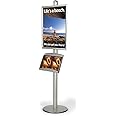 Amazon.com: 6ft. Poster Sign Holder Floor Stand for 22x28 Graphics ...