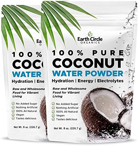 Earth Circle Organics | Pure Young Dried Coconut Water Powder ...