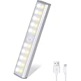 Homelife LED Motion Sensor Bars Lights, 20LEDS Wireless Under Cabinet ...