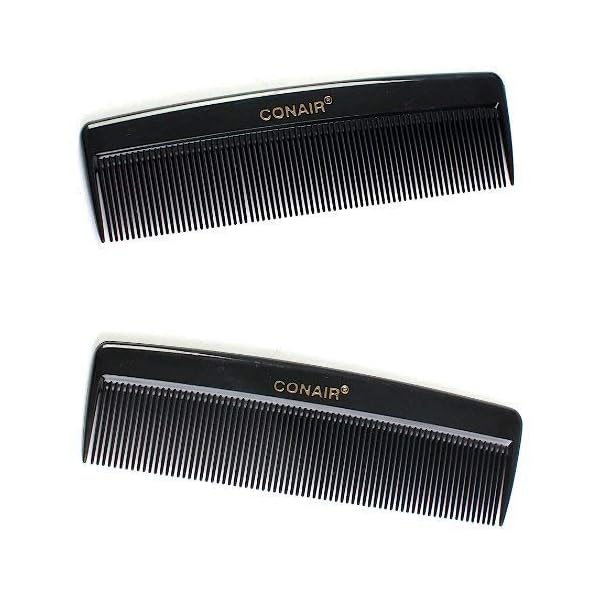 Conair Tooth Pkt Comb Size Ea - Black Hair Information
