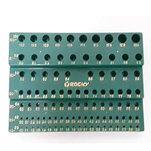 100 Bit Capacity Drill Bit Square Stand & Holder - - Amazon.com