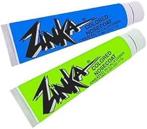 Amazon.com: Zinka Colored Sunblock Zinc Nosecoat Bundle - Blue Green ...