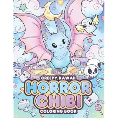 Pastel Goth Chibi Coloring Book: Cute and Spooky Philippines | Ubuy