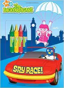 Spy Race! (Backyardigans): Golden Books, Golden Books: 9780375840081 ...