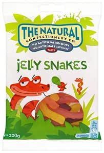 Amazon.com : The Natural Confectionary Co Snakes 200g : Grocery ...