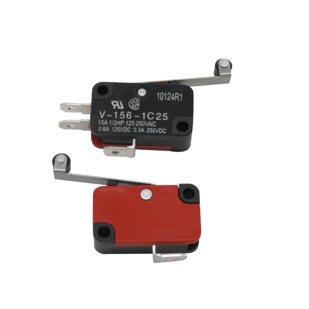 5x Mini Limit Switches Roller Lever Actuator Arm Tiny 3-Pin Micro SPDT ...