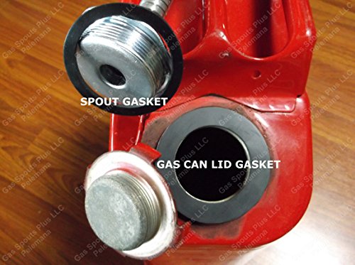 6 New Jerrycan Rubber Nitrile Gaskets Total = 3 Jerry SPOUT GASKET 3 ...