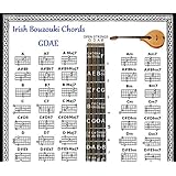 Amazon.com: IRISH BOUZOUKI CHORDS CHART & NOTE LOCATOR - GDAD: Musical ...